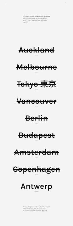 Simon Works | Admire The Web