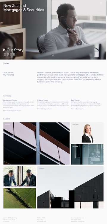 NZMS | Admire The Web