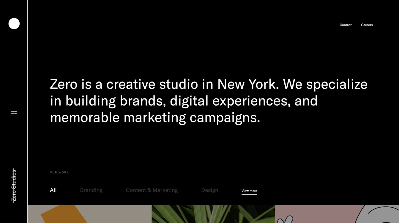 Zero Studios V2 | Admire The Web