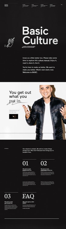 Basic Culture | Admire The Web