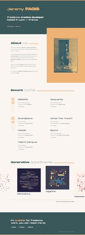 Jeremy Fagis | Admire The Web