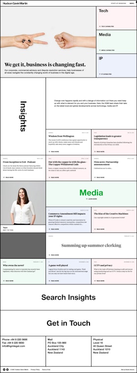 Hudson Gavin Martin | Admire The Web