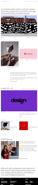 Kyle Wilkinson Studio | Admire The Web