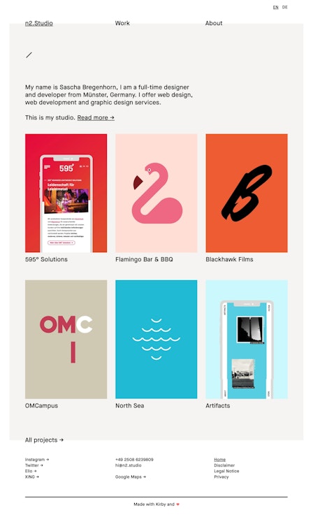 N2 Studio | Admire The Web