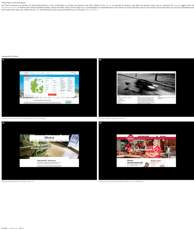 Philip Hugle | Admire The Web