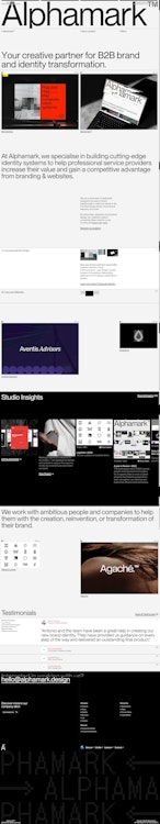 Alphamark | Admire The Web