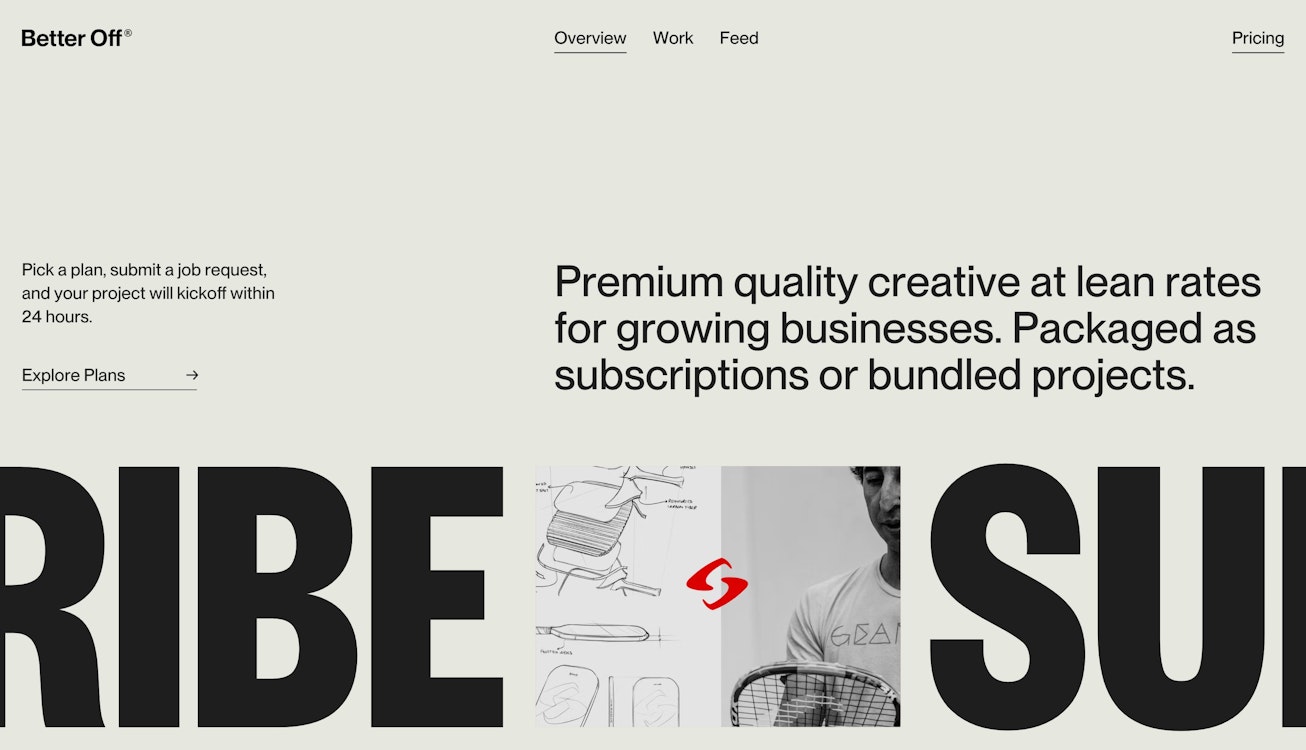 Better Off | Admire The Web