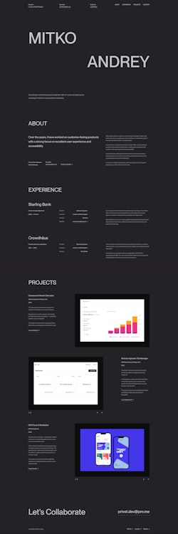 Mitko Andrey | Admire The Web