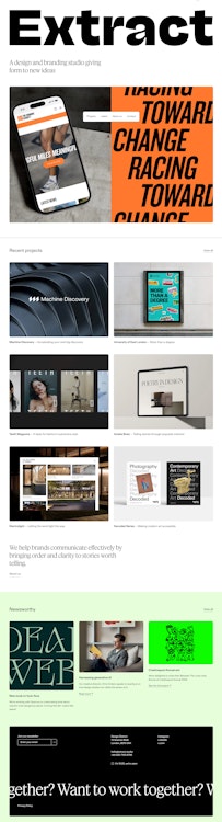 Extract | Admire The Web