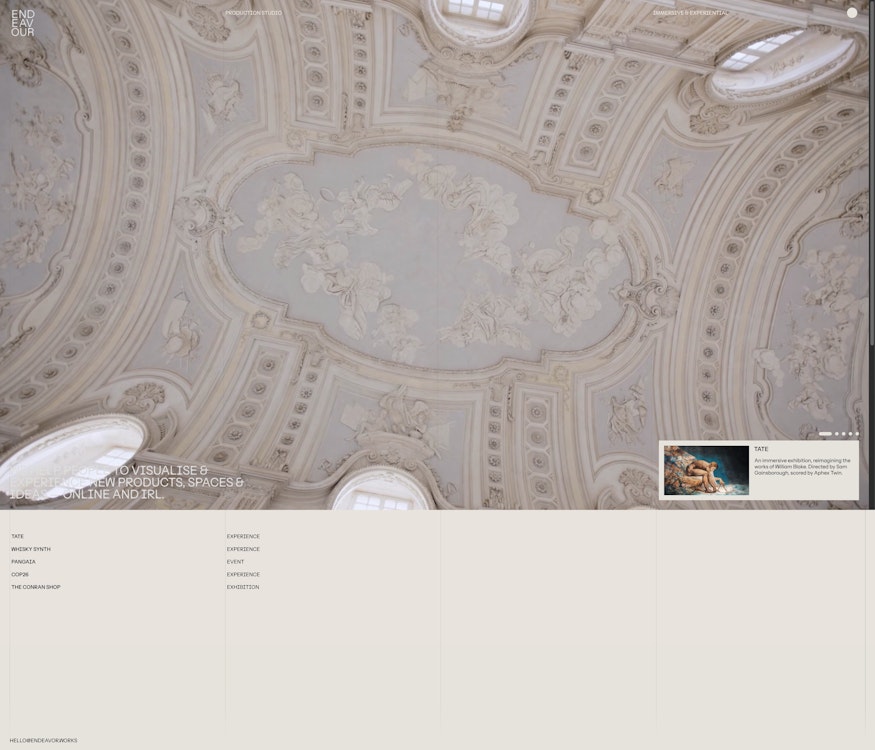 Endeavour | Admire The Web